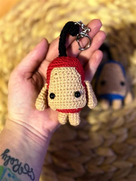 Ilomilo Keychain Crochet Pattern Billie Eilish Ilomilo Keychain Crochetilomilo Crochetkeychain
