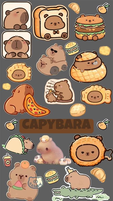 11 Ideas De Capibara Kawaii Aesthetic Para Guardar Hoy Garabatos