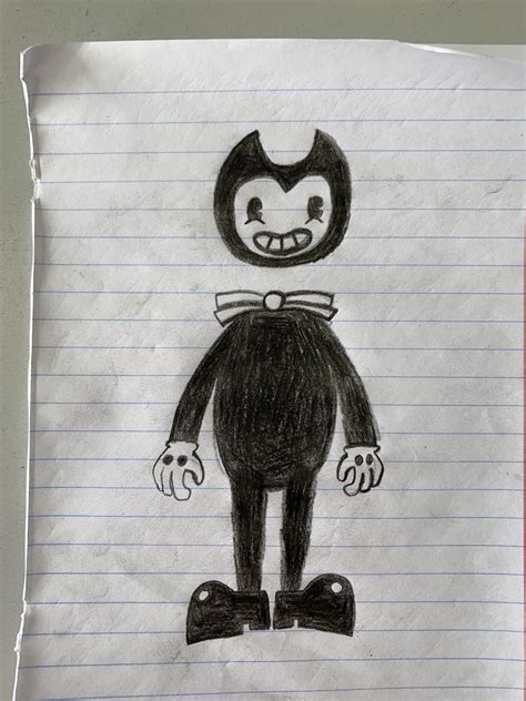 My Bendy First Art Rbendyandtheinkmachine