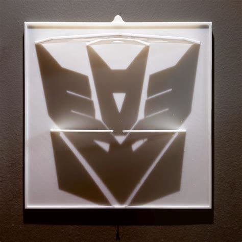 Transformers Stl 3d Pack 2 Transformers Logo Shadow Art Stl Files