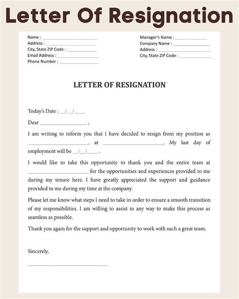 Resignation Letter In English Response To Resignation Letter Letter