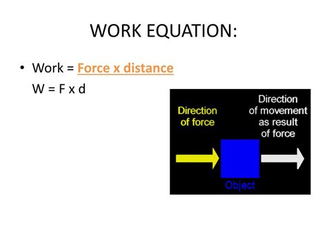 Ppt Work And Power Powerpoint Presentation Free Download Id5863812