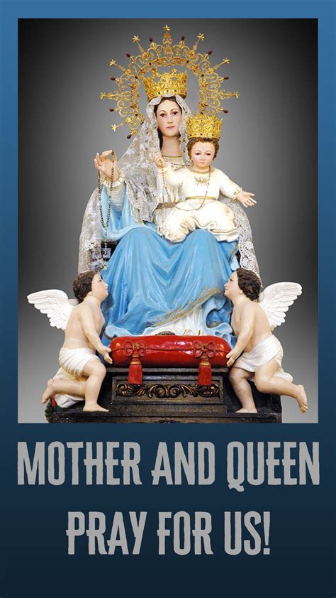 Queenship Of Mary Blessed Mother Statue Mother Mary Images Blessed