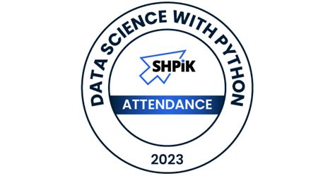 Data Science With Python Attendance SHPIK