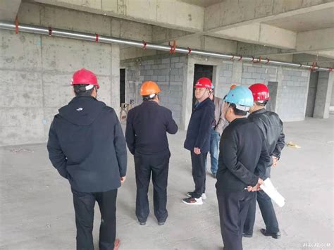 我公司办公楼顺利通过主体结构验收和优质结构现场验收