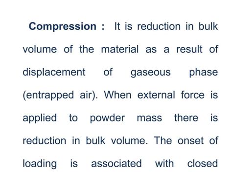 Physics Of Tablet Compression Ppt