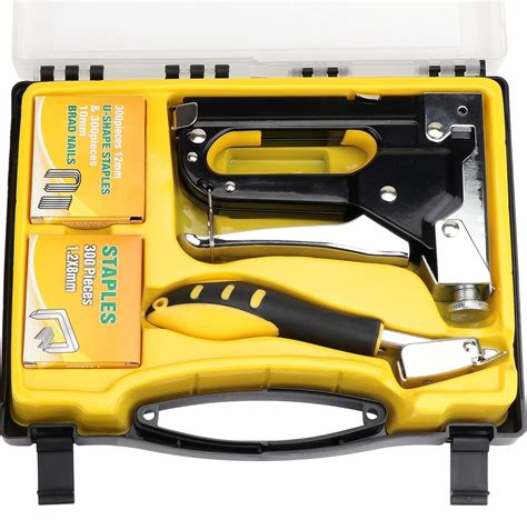 Wimas Kit Di Pistola Per Graffette 3 In 1 Con Levapunti E 900 Punti Metallici Amazonit