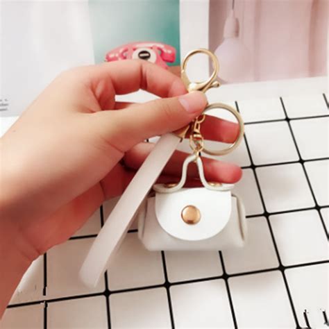 Cute Kawaii Mini Bag Keychain Keyring Women Car Pu Vicedeal