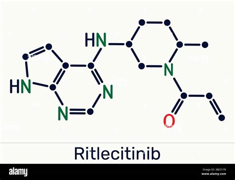 Ritlecitinib Molecule Jak3tec Inhibitor Used In Treatment Of Alopecia