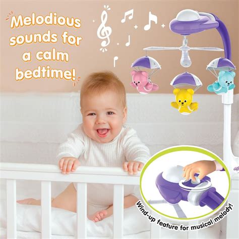 Funskool Giggles Bear Melody Crib Mobile