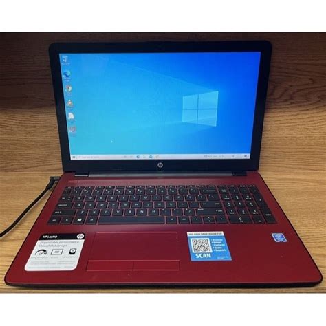 Excellent Red Hp 15 Bs234wm 156in 4gb Ram 500gb Hd Laptop Webcam