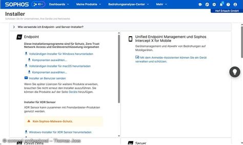 Sophos Intercept X Advanced Im Test Connect Professional