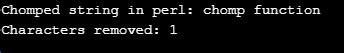 Perl Chomp How Chomp Function Works In Perl With Examples