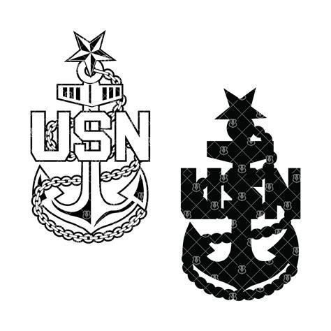 Navy Senior Chief Anchor Clip Art