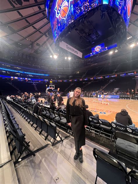 Thrilled To Announce The Newest Addition To The Knicks Premium Team Welcome Anna Kenyon