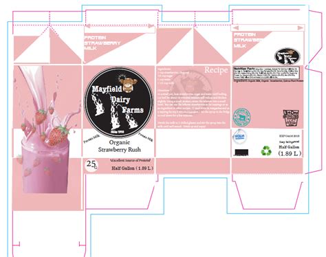 Milk Carton Layout On Behance