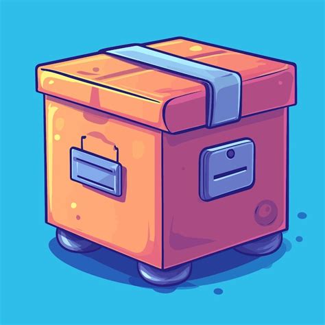 Shipping Box With Fragile Label Vector Premium Ai Generated Vector