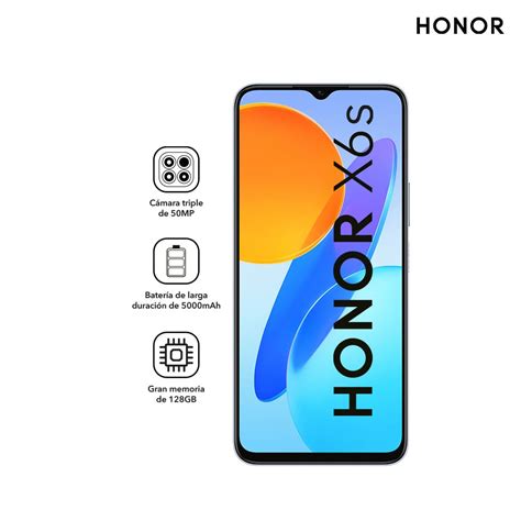 Ripley Celular Honor Vne Lx3 128gb 4gb Ram 50mp 2mp 2mp 6 5 Silver