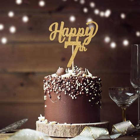 7th Anniversary Cake 50 Birthday Cake Ideas To Mark Another Year Of