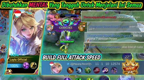 BEST BUILD LAYLA TERSAKIT 2024 | BUILD LAYLA FULL ATTACK SPEED | GAMEPLAY LAYLA MOBILE LEGENDS ...