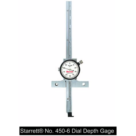 450 Starrett Dial Depth Gage Select Collins Tools And Welding