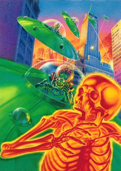 Mars Attacks By Ed Repka Philly Non Sports Card Show