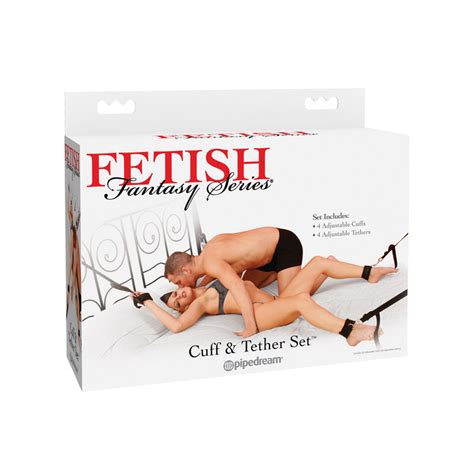 Fetish Fantasy Series Cuff And Tether Set