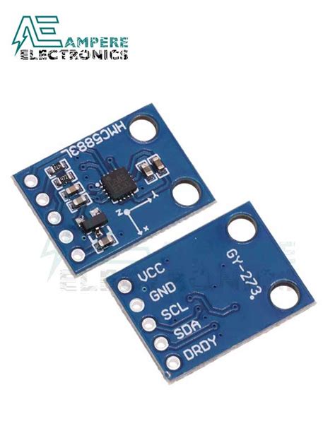 Gy 273 Triple Axis Magnetometer Compass Module Hmc5883l Ampere Electronics