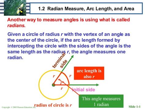 Radians And Arc Length Ppt Physics Science