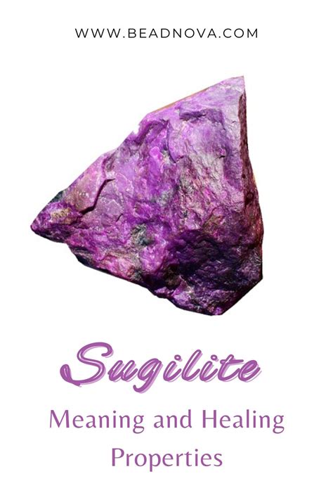 Sugilite Meaning Healing Properties And Uses Beadnova