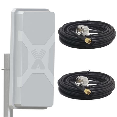 ANTEX NITSA-5 MIMO 2x2 с кабелем 2м х 2 SMA-male антенна внешняя 4g/3g ...