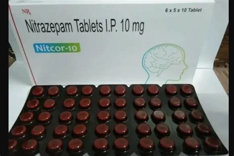 Nitrazepam 10 Mg Mancure Labs At ₹ 1800box Nitrazepam Tablet In New