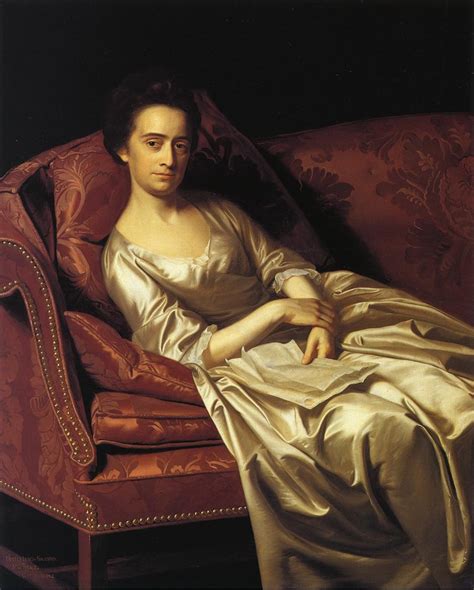 Portrait Of A Lady 1771 By John Singleton Copley Artchive