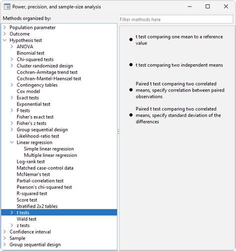 Power Analysis For Comparison Of Means Stata