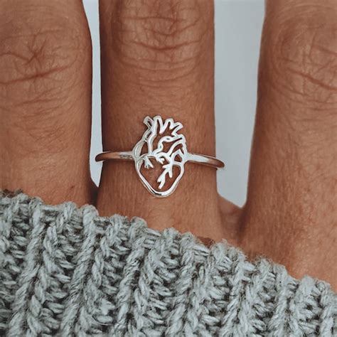 Heart Ring Etsy