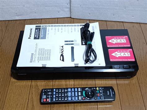 【目立った傷や汚れなし】★完動品★ Panasonic 全自動diga Dmr Bx2030 2tb 7チューナー Blレコーダー B Cas