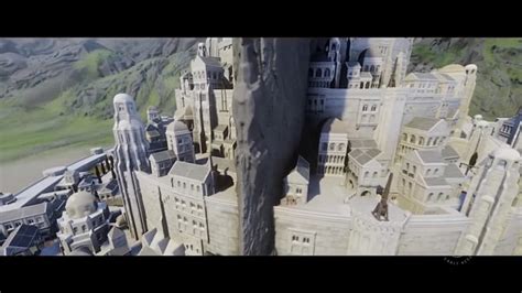 为了刚铎 国外大神用ps4《梦境》还原《魔戒》白城