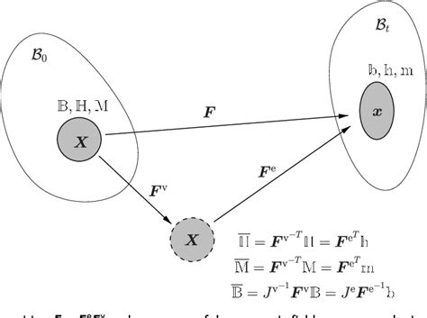Figure 1 From A Modelling Framework For Finite Strain Magnetoviscoelasticity Semantic Scholar