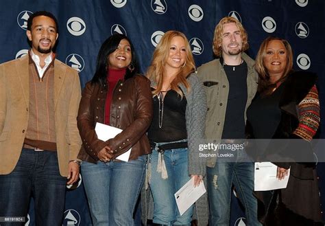 John Legend Cece Winans Mariah Carey Chad Kroeger Of Nickelback