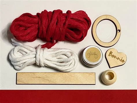 Personalised Santa Gonk Macrame Kit Raybeam Makes