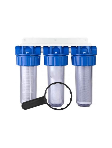 Filtre Eau Triple Pour Filtre