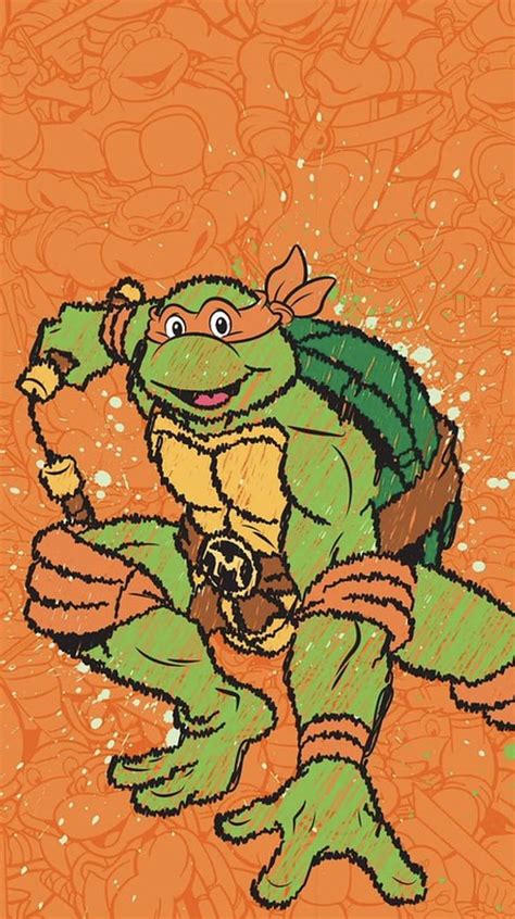 Mikey Tmnt 2012 Wallpaper