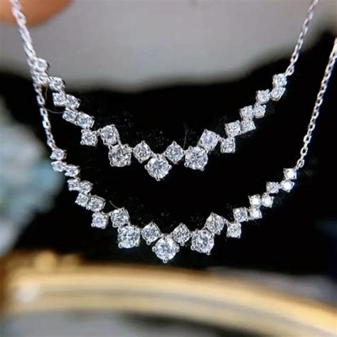 Jewelry New What A Beauty S925 Silver 24kt Moissanite Smile Pendant