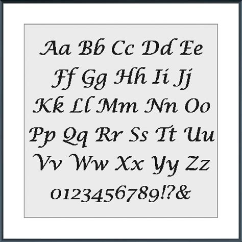 Cursive Cross Stitch Alphabet Pattern Cross Stitch Letters Pattern