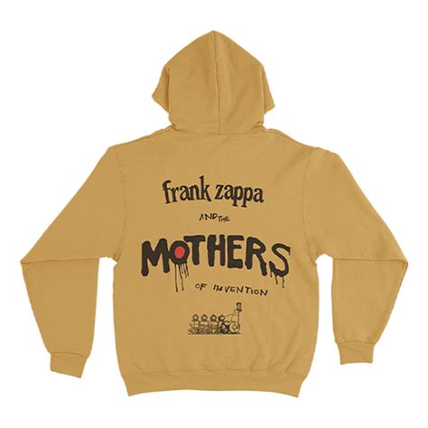 Frank Zappa And The Mothers Of Invention Gold Hoodie Frank Zappa