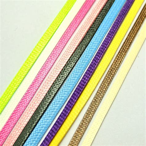 11 Yards Flat 4mm Korean Waxed Textured Cord Craft Vicedeal