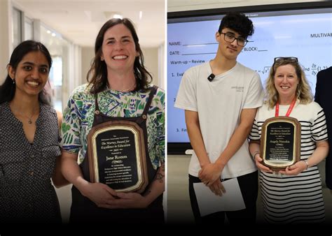 Angela Netoskie And Jane Romm Receive 2025 Murray Award For Excellence In Education Niskayuna