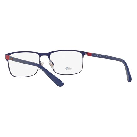 Polo Ralph Lauren Ph1190 Mens Metal Eyeglasses Matte Blue 56 Mm Optic One Abu Dhabi Uae