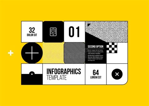 Patchwork Rectangle Template In Fancy Geometric Style Stock Vector Illustration Of Wacky