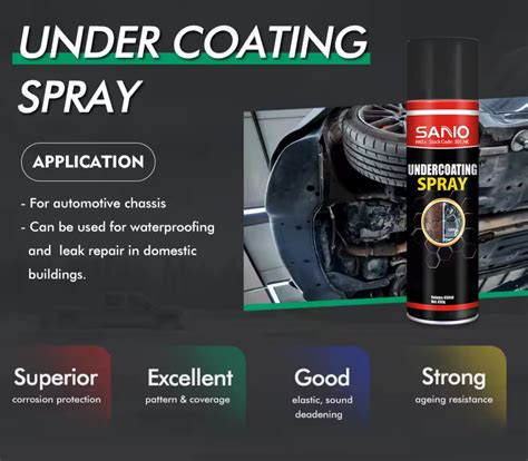 Undercoating Rust Sprayer Auto Care Products Chassis Odorless